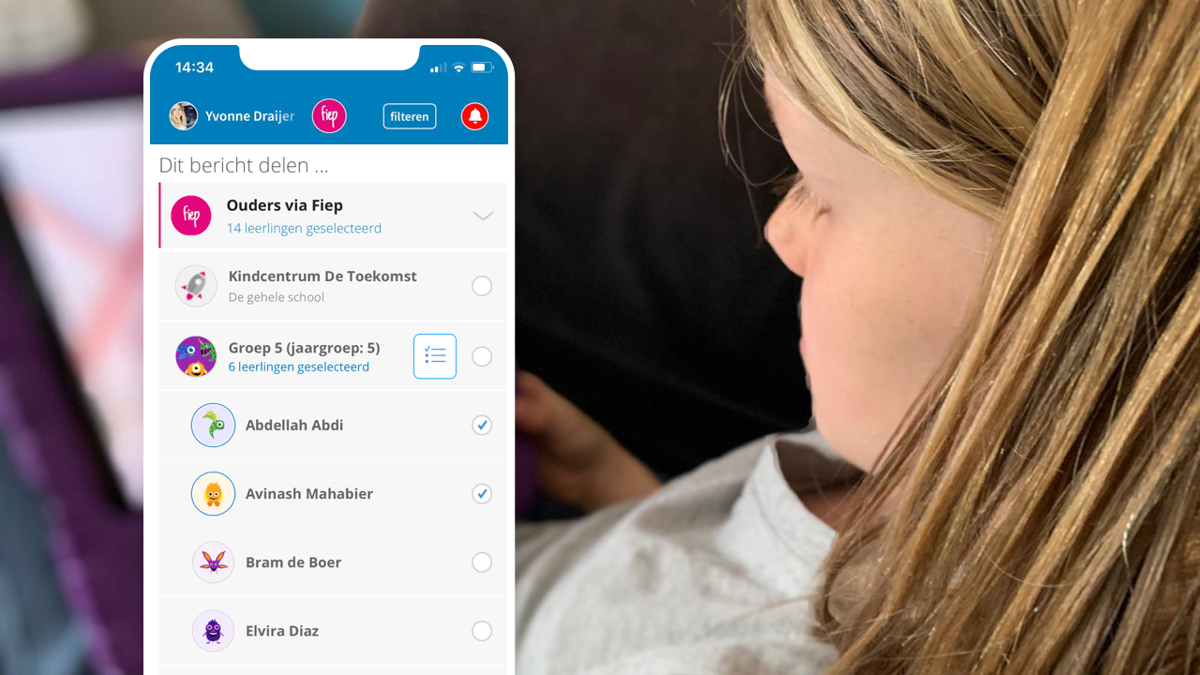 Cut class in half? With Fiep you reach the right students (and parents ...