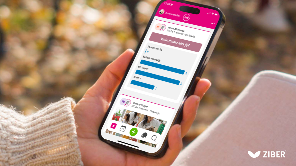 Are you already using the poll? - Ziber parent communication platform