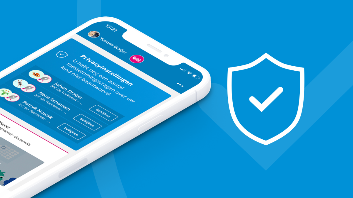 Consent questions in the parent app - Ziber parent communication platform