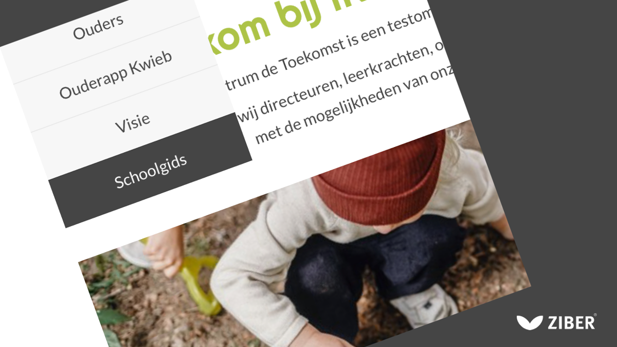 Link documents to the drop-down menu - Ziber parent communication platform