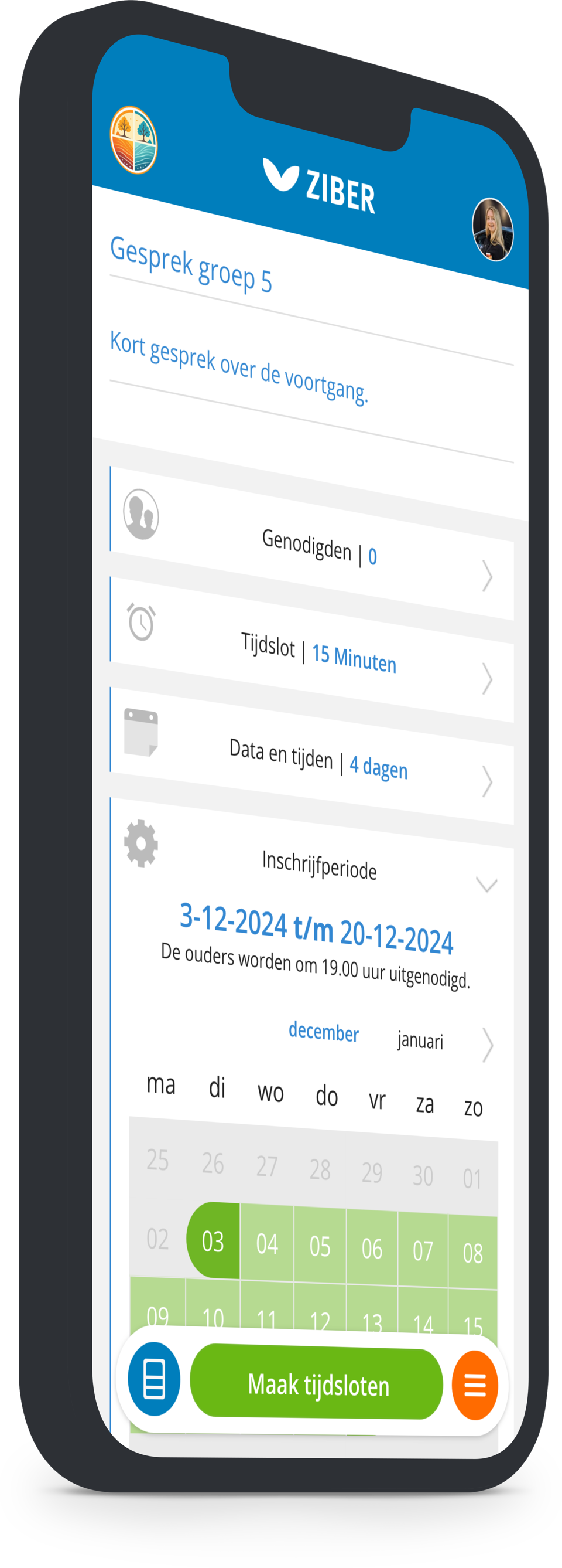 Ziber Team - de meest complete teamapp voor onderwijs en opvang
